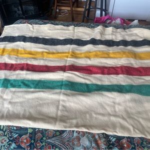Bedding | Im Selling A Vintage Trapper Point Wool Trade Blankets Circa ...